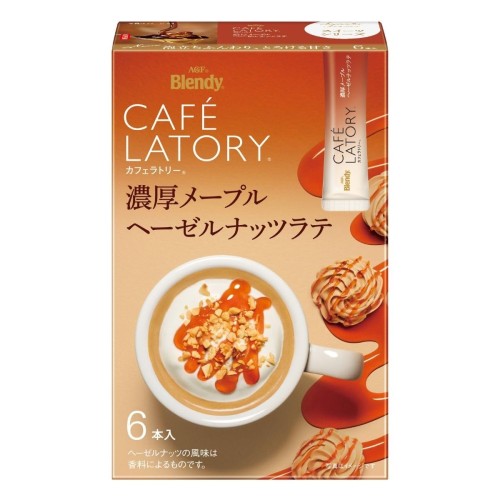 メーカー名：AGF ブランド名:ブレンディ カフェラトリー 商品タイプ:インスタント(スティック) 原産国:日本 原材料:クリーミングパウダー（国内製造）、砂糖、インスタントコーヒー、デキストリン、脱脂粉乳、食塩、メープルシュガー、準チョコ...