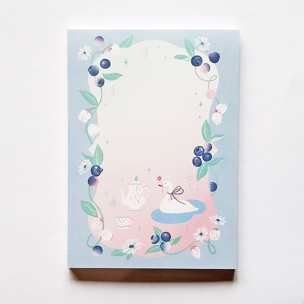 イラストレーターア・ラ・カル堂さんの紙雑貨　文具 7.5x10.5cm　　5柄×10枚（計50枚）　　日本製　 ※ご注文商品数が多い場合は、メール便1通分では発送できません。※ご注文商品数が多い場合は、メール便1通分では発送できません。