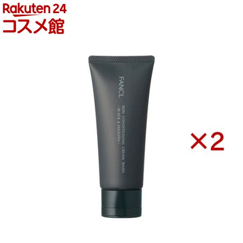 お店TOP＞スキンコンディショニング洗顔 ブラック＆スムース (90g×2セット)商品区分：化粧品【スキンコンディショニング洗顔 ブラック＆スムースの商品詳細】●居座り角栓※1をやわらげ崩し、炭・吸着泥※2を含む濃密泡が吸着洗浄。●角栓を落...
