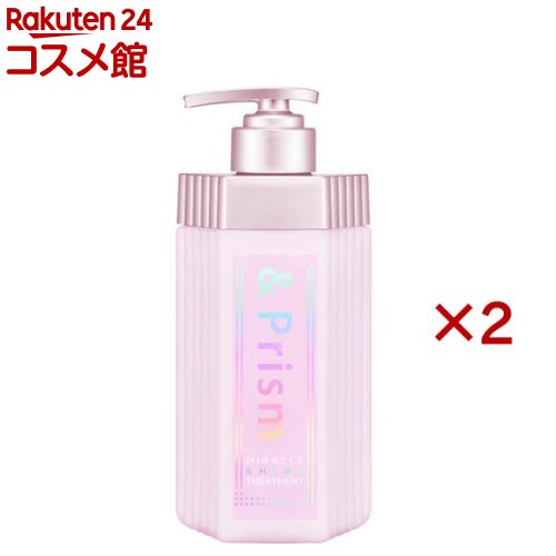 お店TOP＞アンドプリズム ミラクル シャイン ヘアトリートメント (415g×2セット)商品区分：化粧品【アンドプリズム ミラクル シャイン ヘアトリートメントの商品詳細】●キューティクルケアによって髪の質感を整えうるサラ髪に●プラチナ美...