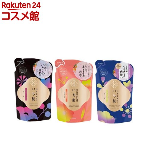 お店TOP＞いち髪 コンディショナー 詰め替え (320g)商品区分：化粧品【いち髪 コンディショナー 詰め替えの商品詳細】●日本の髪を本質から考える。※●日本の髪研究から生まれた和草のちからでダメージ補修＆予防する予防美髪ケアシリーズ。見...