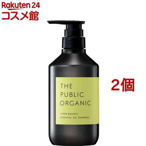 お店TOP＞化粧品＞ヘアケア＞アロマヘアケア＞アロマ ヘアケア＞ザ パブリックオーガニック＞ザパブリックオーガニック スーパーバウンシー DM シャンプー (480ml*2個セット)商品区分：化粧品【ザパブリックオーガニック スーパーバウン...