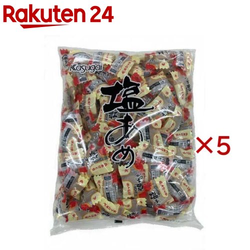 お店TOP＞フード＞お菓子＞飴・キャンディー＞塩飴(しお飴)＞塩あめ (1kg×5セット)【塩あめの商品詳細】●「春日井 塩あめ」の大袋ピロータイプ。●ほどよい甘さと塩の旨味でさっぱりと仕上げました。【品名・名称】キャンデー【塩あめの原材料...