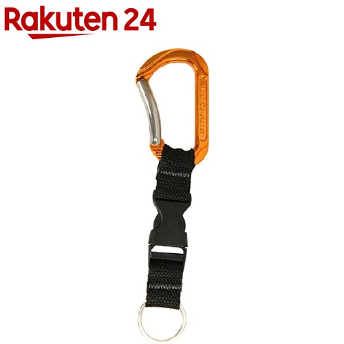 お店TOP＞DIY・ガーデン＞作業工具・大工道具＞作業工具＞ツールフック＞SK11 アルミカラビナ ワンタッチバックル付き SAC-80OB オレンジ (1コ入)【SK11 アルミカラビナ ワンタッチバックル付き SAC-80OB オレンジ...