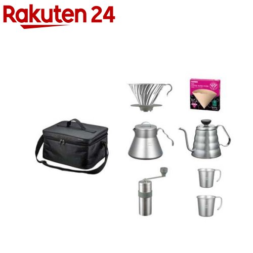 お店TOP＞ホーム＆キッチン＞調理器具＞屋外調理器具＞食器類(アウトドア用)＞ハリオ V60アウトドアコーヒーフルセット O-VOCF (1セット)【ハリオ V60アウトドアコーヒーフルセット O-VOCFの商品詳細】●Outdoorを楽し...