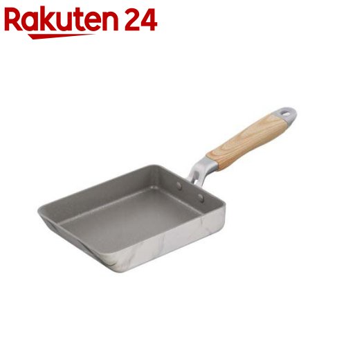 お店TOP＞ホーム＆キッチン＞鍋・フライパン＞フライパン＞フライパン＞LIV PLUS MARBLE KITCHEN 卵焼き器 13×18cm ガス火専用 ホワイト NX-105 (1個)【LIV PLUS MARBLE KITCHEN 卵...