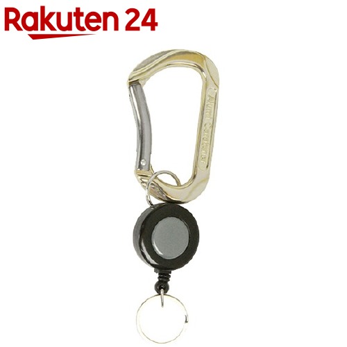 お店TOP＞DIY・ガーデン＞作業工具・大工道具＞作業工具＞ツールフック＞SK11 アルミカラビナ キーリール付き SAC-80KR ゴールド (1コ入)【SK11 アルミカラビナ キーリール付き SAC-80KR ゴールドの商品詳細】アル...