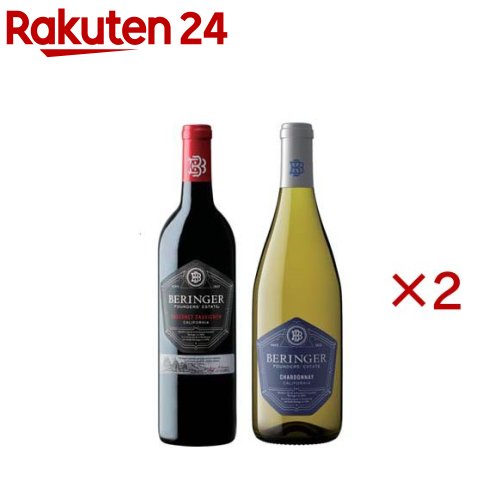 お店TOP＞水・飲料＞お酒＞ワイン＞ワインセット＞ベリンジャーファウンダーズエステートセット (2本入×2セット(1本750ml))【ベリンジャーファウンダーズエステートセットの商品詳細】●ナパ・ヴァレーのワイナリー、ベリンジャーのファウン...