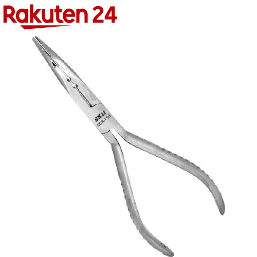 お店TOP＞DIY・ガーデン＞作業工具・大工道具＞作業工具＞ペンチ・プライヤー＞SK11 ステンレス先曲ラジオペンチ SCR-150 (1個)【SK11 ステンレス先曲ラジオペンチ SCR-150の商品詳細】●サビに強いステンレス製です。●...
