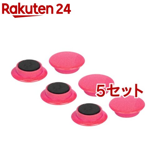 お店TOP＞ホーム＆キッチン＞文房具＞事務用品＞マグネット＞E-VaLue カラーマグネット 中 直径30mm レッド EMT-06RE (6個入*5セット)【E-VaLue カラーマグネット 中 直径30mm レッド EMT-06REの商...