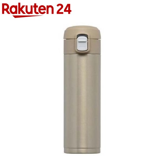 お店TOP＞ホーム＆キッチン＞弁当・水筒＞水筒・マグボトル＞マグボトル＞オミット ワンタッチ栓スリムマグボトル 300ml ゴールド RH-1513 (1個)【オミット ワンタッチ栓スリムマグボトル 300ml ゴールド RH-1513の商...