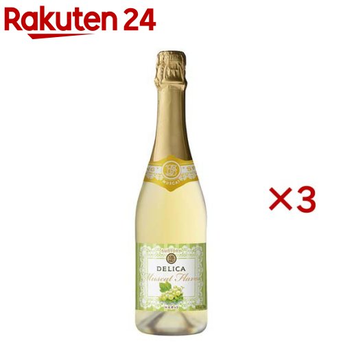 お店TOP＞水・飲料＞お酒＞ワイン＞ワイン全部＞サントリー デリカ フルーツ スパークリング マスカット (750ml×3セット)【サントリー デリカ フルーツ スパークリング マスカットの商品詳細】●サントリーとフレシネ社の共同開発でつく...