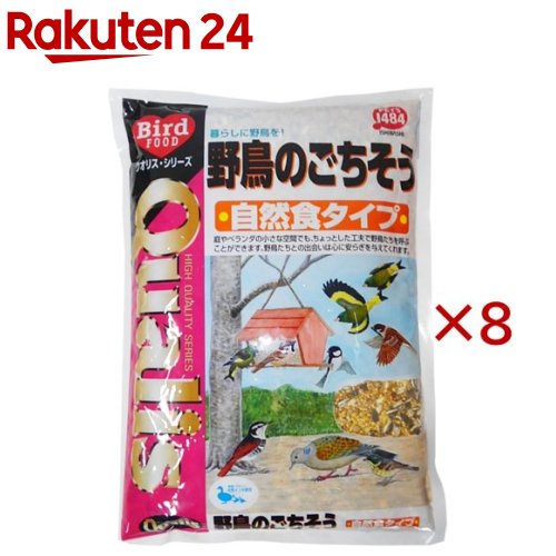 お店TOP＞ペット用品＞鳥・小鳥用品＞鳥・小鳥フード＞バードフード(鳥・小鳥用)＞クオリス 野鳥のごちそう (1.3kg×8セット)【クオリス 野鳥のごちそうの商品詳細】●多くの野鳥たちが好んで食べられるように配合した野鳥専用のまきえさです...