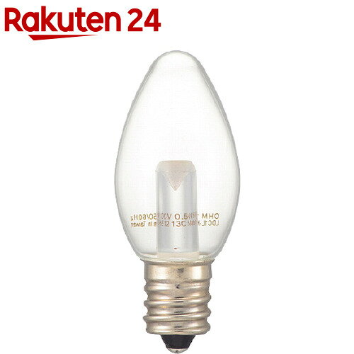 お店TOP＞家電＞電球・蛍光灯＞LED電球＞LED電球(E12 口金)＞LEDローソク球 装飾用 クリア電球色 LDC1L-H-E12 13C (1個)【LEDローソク球 装飾用 クリア電球色 LDC1L-H-E12 13Cの商品詳細】●L...