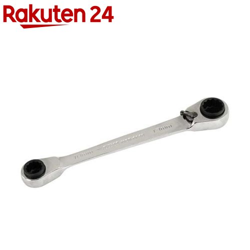 お店TOP＞DIY・ガーデン＞作業工具・大工道具＞作業工具＞スパナ＞SK11 4-IN-1 ラチェットレンチ MGR-0813 (1本)【SK11 4-IN-1 ラチェットレンチ MGR-0813の商品詳細】●六角ボルト・ナットの締付け、緩...