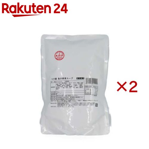お店TOP＞フード＞調味料・油＞たれ＞つけ麺のたれ＞つけ麺 魚介豚骨スープ (1kg×2セット)【つけ麺 魚介豚骨スープの商品詳細】●かつお節と煮干の香りが特徴の魚介豚骨系つけ麺スープです。●麺に絡みやすい濃厚なスープに仕上げました。【使用...