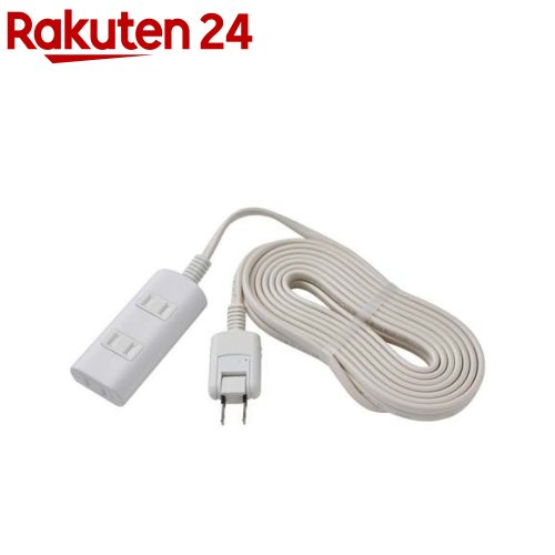 お店TOP＞家電＞情報家電＞電源タップ＞タップ(雷サージ付)＞耐雷タップラン 3個口 5m (1個)【耐雷タップラン 3個口 5mの商品詳細】●スッキリ配線できる180度回転スイングプラグ。耐トラッキングカバー付。●雷から接続機器を守る耐雷...