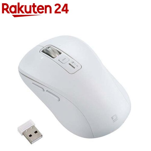 お店TOP＞家電＞情報家電＞パソコンサプライ＞ワイヤレスマウス＞Digio 感動ホイールマウス Bluetooth・USB無線 Mサイズ ホワイト MUS-DKF242W (1個)【Digio 感動ホイールマウス Bluetooth・USB...