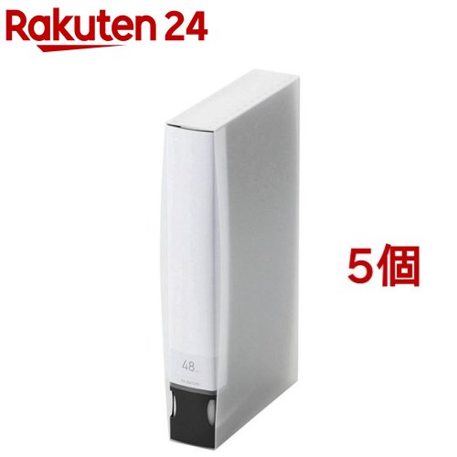 お店TOP＞家電＞オーディオ機器＞DVDソフト・アクセサリー＞CD・DVDケース＞エレコム DVD／CD用ディスクファイル 48枚収納 CCD-FS48BK (5個セット)【エレコム DVD／CD用ディスクファイル 48枚収納 CCD-FS...