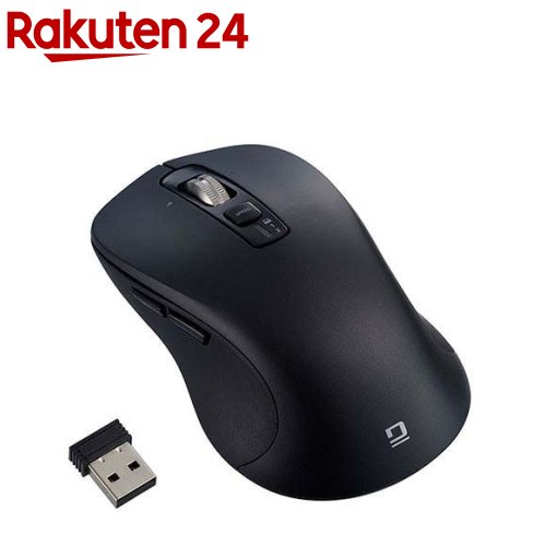 お店TOP＞家電＞情報家電＞パソコンサプライ＞ワイヤレスマウス＞Digio 感動ホイールマウス Bluetooth・USB無線 Lサイズ ブラック MUS-DKF243BK (1個)【Digio 感動ホイールマウス Bluetooth・US...