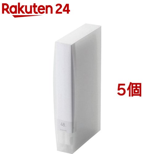 お店TOP＞家電＞オーディオ機器＞DVDソフト・アクセサリー＞CD・DVDケース＞エレコム DVD／CD用ディスクファイル 48枚収納 CCD-FS48CR (5個セット)【エレコム DVD／CD用ディスクファイル 48枚収納 CCD-FS...