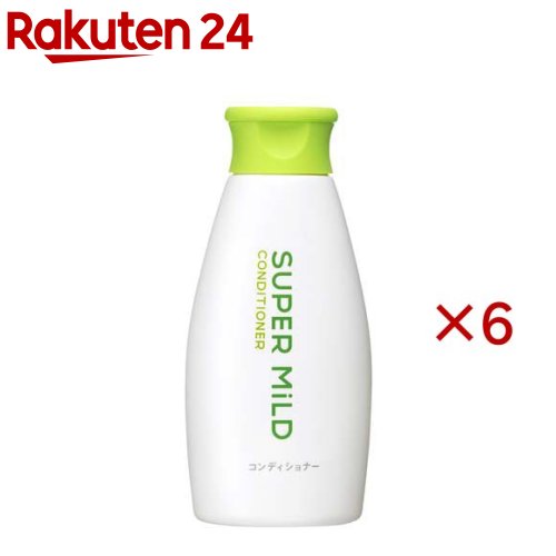 お店TOP＞化粧品＞ヘアケア＞リンス・コンディショナー＞自然派ヘアケアリンス＞スーパーマイルド コンディショナーA レギュラーサイズ (220ml×6セット)商品区分：化粧品【スーパーマイルド コンディショナーA レギュラーサイズの商品詳細...