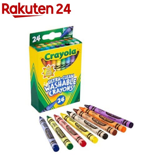 お店TOP＞ベビー＆キッズ＞おもちゃ・育児サポート＞おもちゃ(知育具)＞お絵かき・クレヨン＞水でおとせる クレヨン 24色 (1セット)【水でおとせる クレヨン 24色の商品詳細】●発色の良い、色鮮やかなクレヨラのウォッシャブルクレヨン。●...