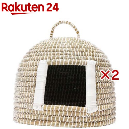 お店TOP＞ペット用品＞猫用品(グッズ)＞猫用デイリーグッズ＞キャットハウス(猫ハウス)＞にゃんこのちぐら 夢 (2セット)【にゃんこのちぐら 夢の商品詳細】●カイザ草を手編みで作ったちぐら。●夏は通気性が良く蒸れにくいのでさわやか。●天然...