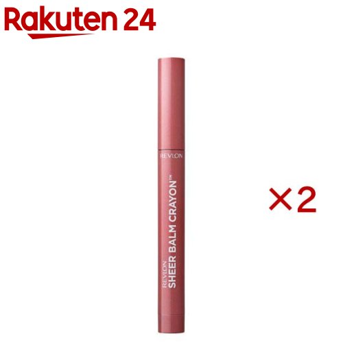 お店TOP＞化粧品＞メイクアップ＞口紅＞リップカラー＞レブロン シアー バーム クレヨン 012 スパイスド コーラル (1.1g×2セット)商品区分：化粧品【レブロン シアー バーム クレヨン 012 スパイスド コーラルの商品詳細】●シ...