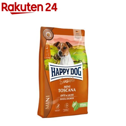 お店TOP＞ペット用品＞犬用食品(フード・おやつ)＞ドッグフード(ドライフード・総合栄養食)＞ドッグフード(成犬・アダルト用)＞ハッピードッグ ミニ センシブル 小型犬 ミニ トスカーナ ダック＆サーモン (800g)【ハッピードッグ ミニ...