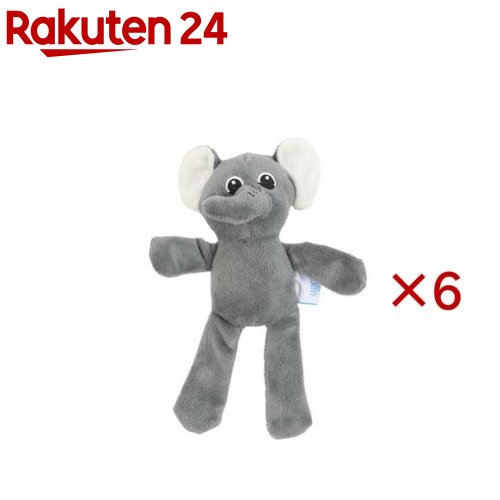 お店TOP＞ペット用品＞犬用品(グッズ)＞犬用おもちゃ・玩具(犬・遊)＞ぬいぐるみ(犬用)＞ユーゴー ジャングルエレファント S (6セット)【ユーゴー ジャングルエレファント Sの商品詳細】●愛嬌たっぷりのゾウをモチーフにした、犬用ぬいぐ...