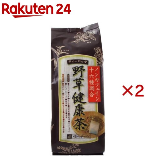 お店TOP＞健康食品＞健康茶＞健康茶 ヤ行＞野草茶＞OSK 十六種調合野草健康茶 ティーバッグ (45袋入×2セット(1袋10g))【OSK 十六種調合野草健康茶 ティーバッグの商品詳細】健康茶類(どくだみ、浜茶、すぎな、枇杷葉、小豆、あま...