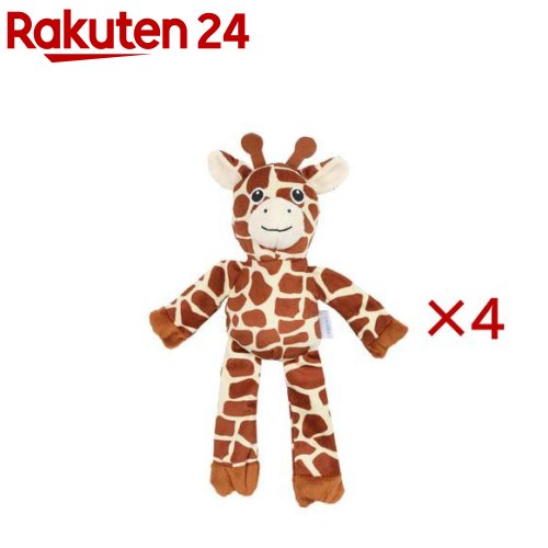 お店TOP＞ペット用品＞犬用品(グッズ)＞犬用おもちゃ・玩具(犬・遊)＞ぬいぐるみ(犬用)＞ユーゴー ジャングルジラフ L (4セット)【ユーゴー ジャングルジラフ Lの商品詳細】●やさしい手触りと愛嬌たっぷりのキリンデザインが魅力の犬用ぬ...