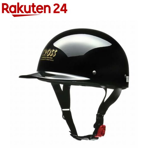 お店TOP＞DIY・ガーデン＞作業用品・安全用品＞安全用品＞ヘルメット＞CROSS バイク用 ハーフヘルメット ブラック 125cc以下 CR680 (1個)【CROSS バイク用 ハーフヘルメット ブラック 125cc以下 CR680の商...