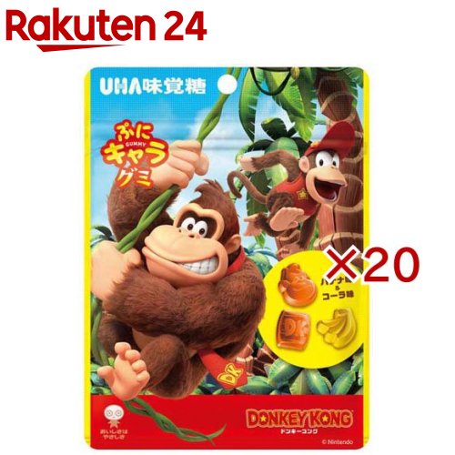 お店TOP＞フード＞お菓子＞ガム・グミ＞グミ＞ぷにキャラグミ ドンキーコング (50g×20セット)【ぷにキャラグミ ドンキーコングの商品詳細】●ドンキーコングのグミ！●パッケージはドンキーとディディーが大きくデザインされた全2種類となって...