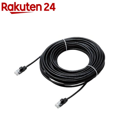 お店TOP＞家電＞情報家電＞パソコンサプライ＞データ通信ケーブル＞エレコム やわらかLANケーブル CAT6 15m ブラック LD-GPY／BK15 (1本)【エレコム やわらかLANケーブル CAT6 15m ブラック LD-GPY／B...