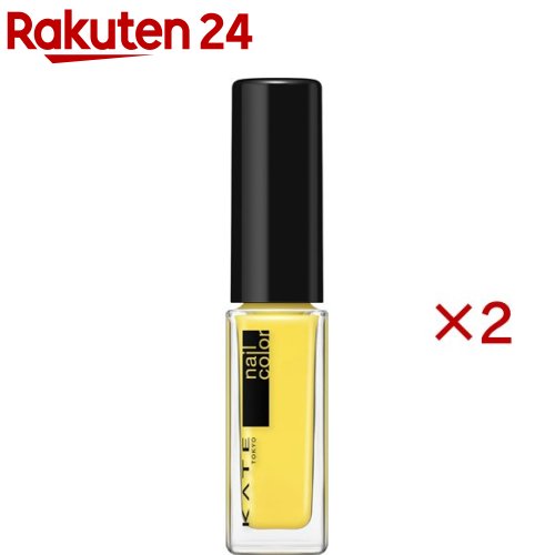 お店TOP＞化粧品＞ネイルケア・アート＞ネイルメイク＞ネイルカラー＞ケイト ネイルエナメルカラーN YL-1 (4.5ml×2セット)商品区分：化粧品【ケイト ネイルエナメルカラーN YL-1の商品詳細】●持ち手が長く描きやすい平筆でムラな...