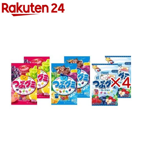 お店TOP＞フード＞お菓子＞ガム・グミ＞グミ＞つぶグミ 3種アソート (4セット)【つぶグミ 3種アソートの商品詳細】●つぶグミ3種類×各2袋のアソートセットです。●フルーツ・ソーダ・ヨーグルトの1袋に各5種ずつのフレーバーが楽しめるつぶグ...