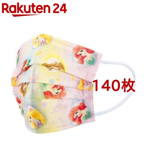 お店TOP＞衛生医療＞マスク＞マスク 形状・素材別＞不織布マスク＞子供用 不織布 プリーツマスク プリンセス (140枚セット)【子供用 不織布 プリーツマスク プリンセスの商品詳細】●可愛いキャラクター柄の不織布子供マスクです。●防塵効果...
