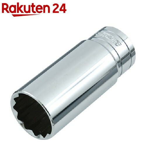 お店TOP＞DIY・ガーデン＞作業工具・大工道具＞作業工具＞ソケット＞SK11 ディープソケット12.7 S4D-24 (1個)【SK11 ディープソケット12.7 S4D-24の商品詳細】●六角ボルト、ナットの締め緩め作業。●ボルトが飛び...