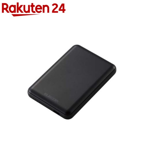 お店TOP＞家電＞スマートフォン・携帯電話＞充電器・バッテリー＞スマートフォン用充電器＞エレコム モバイルバッテリー 5000mAh 軽量 薄型 15W ブラック (1台)【エレコム モバイルバッテリー 5000mAh 軽量 薄型 15W ...