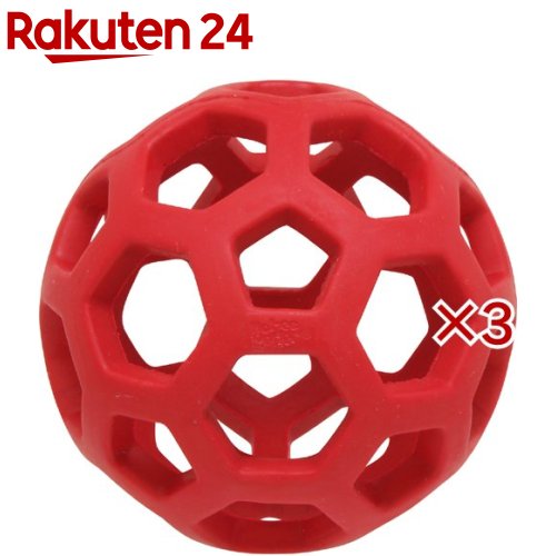 お店TOP＞ペット用品＞犬用品(グッズ)＞犬用おもちゃ・玩具(犬・遊)＞ボール(犬用)＞ホーリーローラーボール ミニ レッド (3セット)【ホーリーローラーボール ミニ レッドの商品詳細】●ナチュラルラバー特有の柔軟さと引っぱり強さを兼ね備...