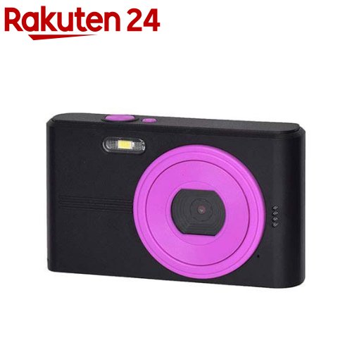 お店TOP＞家電＞光学機器＞カメラ・ビデオカメラ＞デジタルカメラ・インスタントカメラ＞KEIYO コンパクトデジカメ ブラック×パープル NT-DC001-BPL (1個入)【KEIYO コンパクトデジカメ ブラック×パープル NT-DC0...