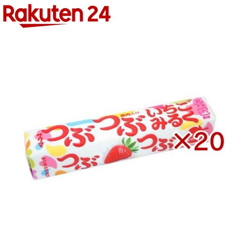 お店TOP＞フード＞お菓子＞飴・キャンディー＞キャンディー＞つぶつぶいちごみるく (10粒入×20セット)【つぶつぶいちごみるくの商品詳細】●実際のあまおういちごの粒が外側のキャンディ部に混ざった、スティック(四角)型のいちごみるくキャンデ...