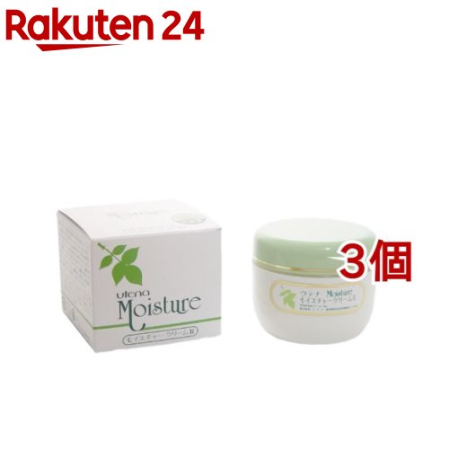 お店TOP＞化粧品＞配合成分別＞アロエ＞アロエ クリーム＞ウテナ モイスチャークリームR (60g*3個セット)商品区分：化粧品【ウテナ モイスチャークリームRの商品詳細】●うるおい成分アロエエキスなどの植物成分配合で、お肌にやさしい自然派...