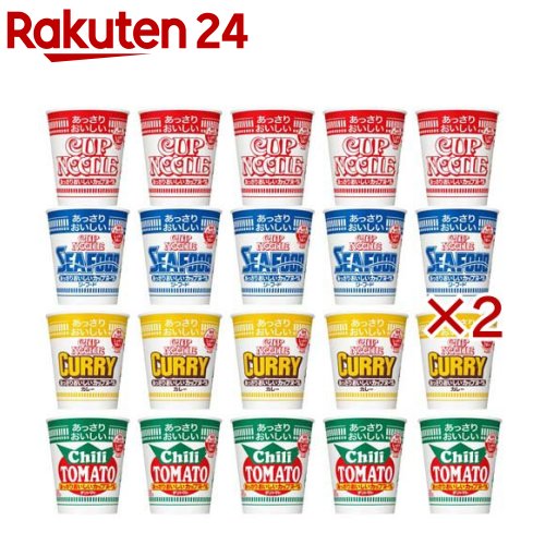 お店TOP＞フード＞加工食品・惣菜＞インスタント食品＞カップラーメン＞日清食品 あっさりおいしいカップヌードル 4種 詰め合わせ アソートセット (20食入×2セット)【日清食品 あっさりおいしいカップヌードル 4種 詰め合わせ アソートセ...