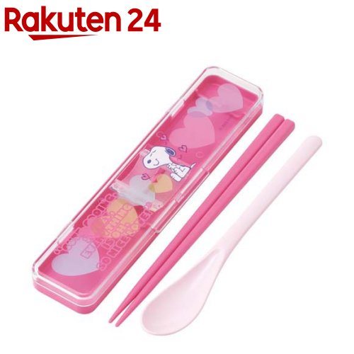 お店TOP＞ホーム＆キッチン＞食器・カトラリー＞カトラリー＞カトラリーセット＞カトラリーセット お箸 スプーン スヌーピー クリア ピンク CCS3SA (1セット)【カトラリーセット お箸 スプーン スヌーピー クリア ピンク CCS3S...