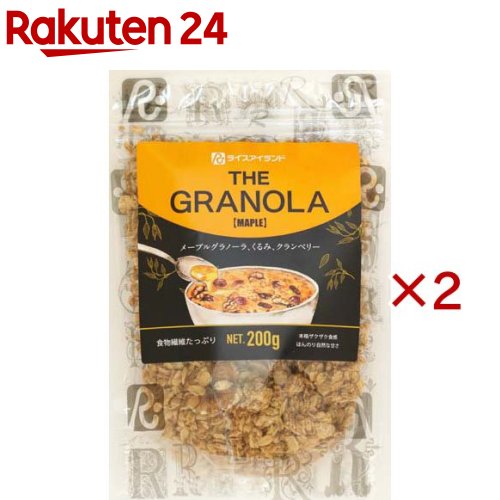 お店TOP＞フード＞穀物・豆・麺類＞シリアル類＞グラノーラ・クランチ＞ザ グラノーラ メープル (200g×2セット)【ザ グラノーラ メープルの商品詳細】●オーツ麦をメインにしっかり焼き上げた本格派のグラノーラ。●ブラウンシュガーやメープ...