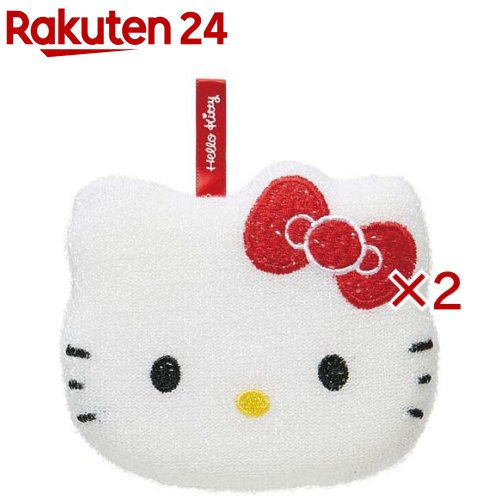お店TOP＞日用品＞キッチン用品＞スポンジ・たわし類＞スポンジ(キッチン用)＞きらめき キッチン スポンジ キャラクター ダイカット サンリオ ハローキティ KKSP1 (2セット)【きらめき キッチン スポンジ キャラクター ダイカット ...