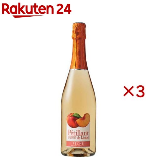 お店TOP＞水・飲料＞お酒＞ワイン＞ワイン全部＞ペティアン・ド・リステル ピーチ (750ml×3セット)【ペティアン・ド・リステル ピーチの商品詳細】●製造者のリステル社は、南仏モンペリエ近郊の地中海沿岸に合計2000haもの自社畑を所有...